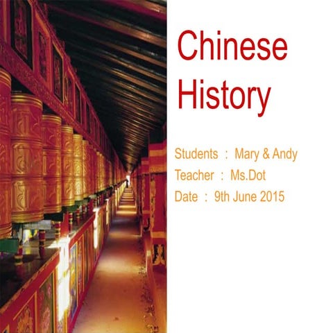 Chinese Dynasties | PPT