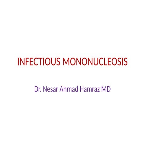 10 Infectious Mononucleosis 1 diagnosis.pptx