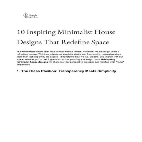 10 Inspiring Minimalist House Designs That Redefine Space.pdf