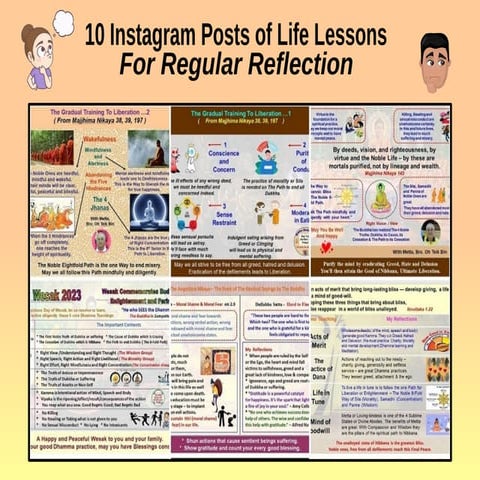 10 Instagram Posts of Life Lessons for Regular Reflection (English).pptx