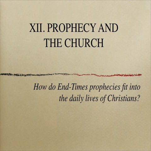 X Introduction to New Testament Prophecy | PDF