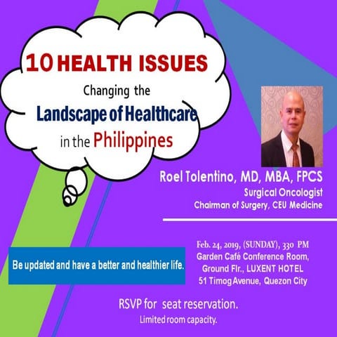 10 issues changing the landscape of healthcare in the philippines | PPT