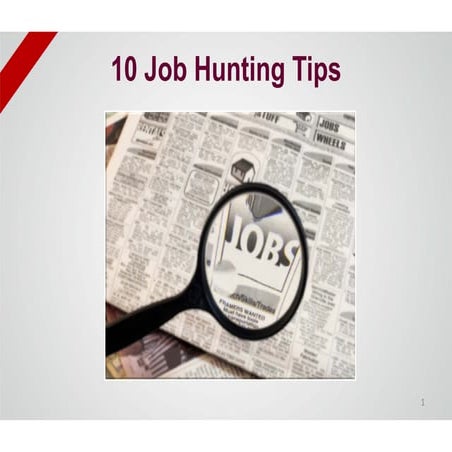 Powerful Job Hunting Tips | PDF | Resume Writing and Advice | Job Search