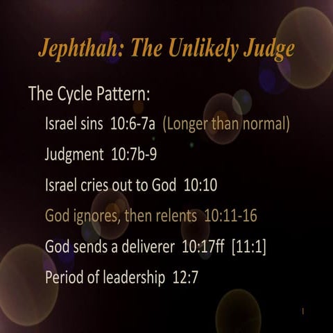 10_Judges_E_Jephthah | PDF