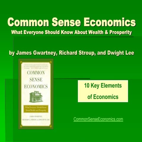 10 key elements_of_economics | PPTX