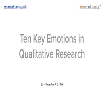 Basic Emotions | PPT
