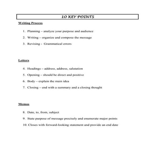 10 key points | PDF