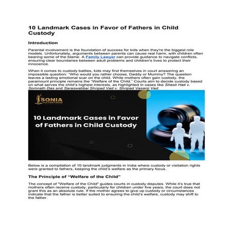10 Landmark Cases in Favor of Fathers in Child Custody.docx