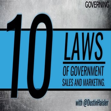 10 Laws of Government Sales & Marketing | PDF
