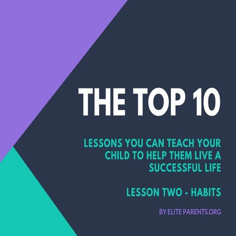 (Part 2 of 10) The Top 10 Lessons You Can Teach Your Child to Help Them ...