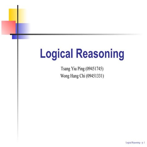10 Logical Reasoning | PDF