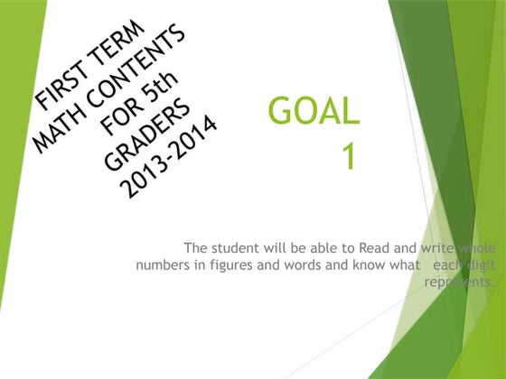 Grade 4 lesson about Place Value and Value.pptx | Science