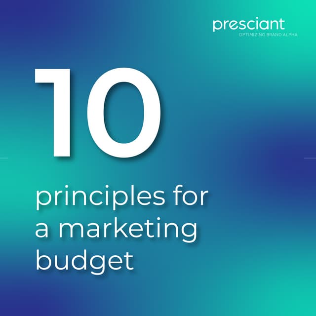 10 Marketing Budget Principles for Generating Profit | PDF