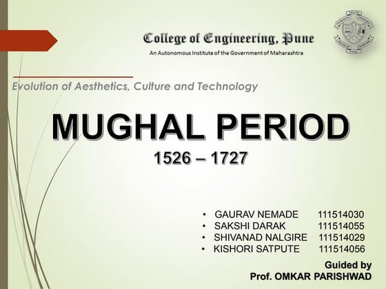Ppt on mughal empire | PPTX