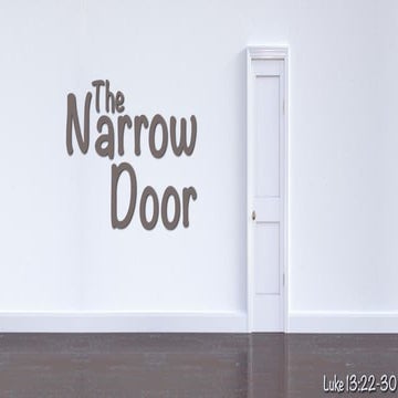 The Narrow Door | PDF