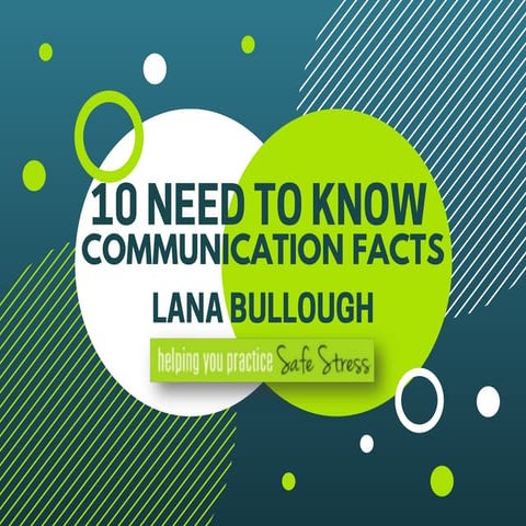 10 Need To Know Communication Facts | PDF