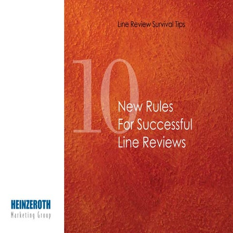 10 New Rules for Successful Retail Product Line Reviews | PPT