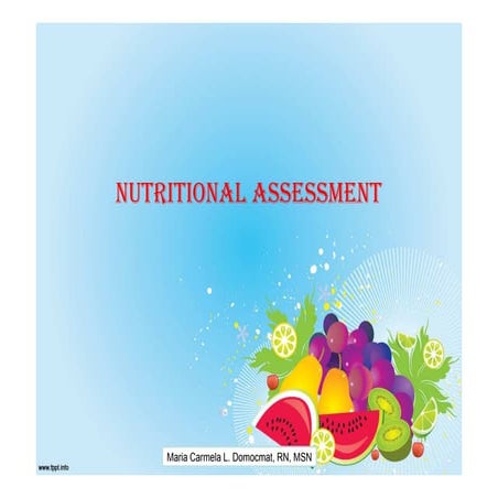 nutritional assessment | PDF
