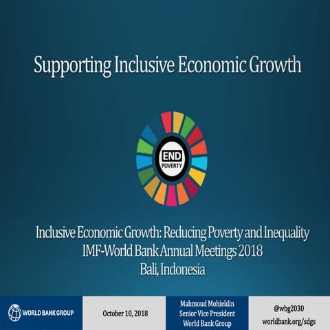 Supporting Inclusive Economic Growth | PPT