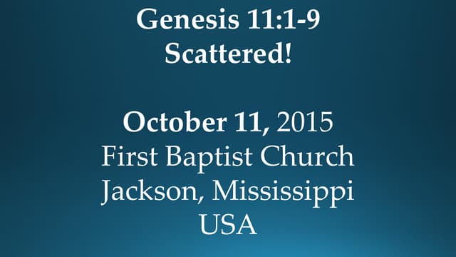 Tower of Babel (Genesis 11:1-9) Bible Study | PDF