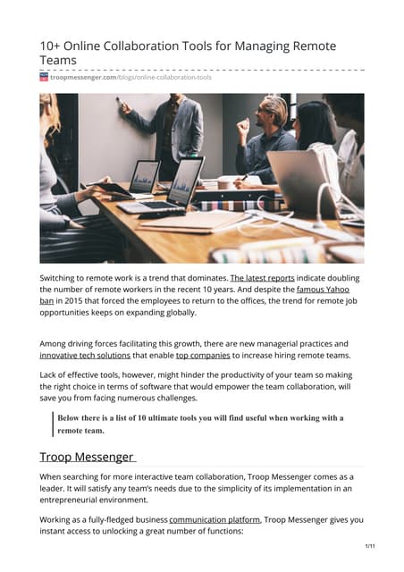 ONLINE COLLABORATIVE TOOLS AND PROCESSES CHARMAINE.pptx