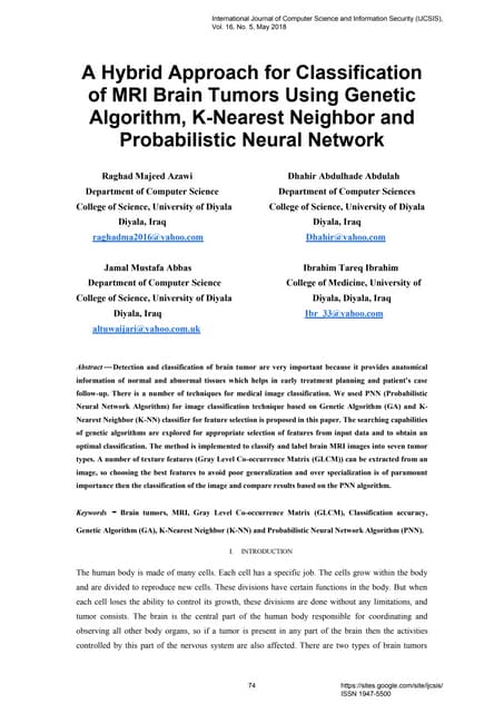 IRJET- Brain Tumor Detection using Deep Learning | PDF