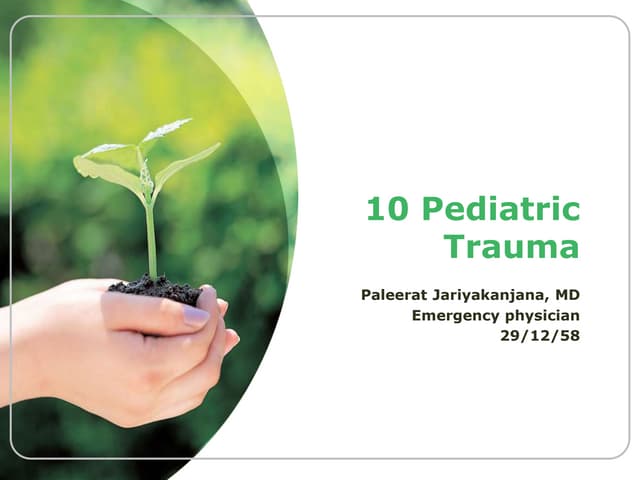 Pediatric Head Trauma | PPTX