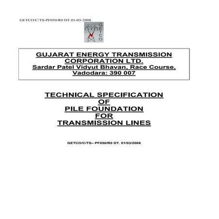 10 pile foundation_specification | PDF