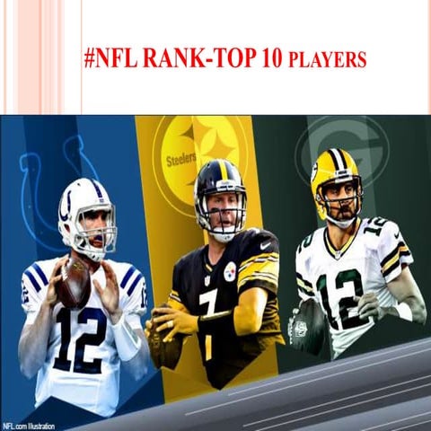 NFL rank Top 10 Players | PPT