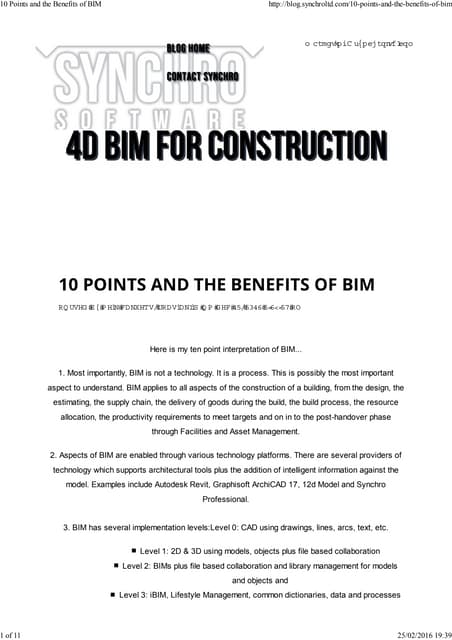 BIM Presentation | PPTX | Construction Industry | Industries