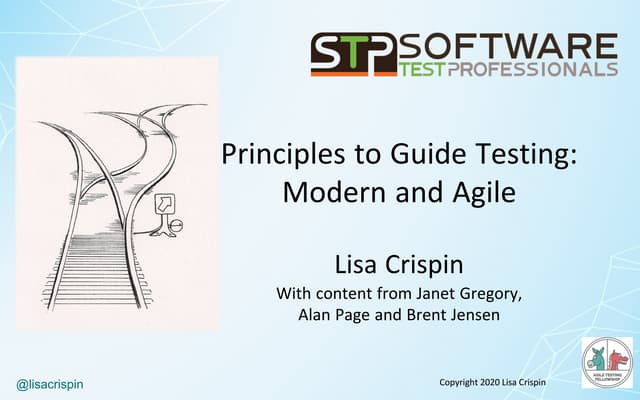 Principles for Agile Testers and Modern Testing Principles | PPT Principles for Agile Testers and Modern Testing Principles | PPT