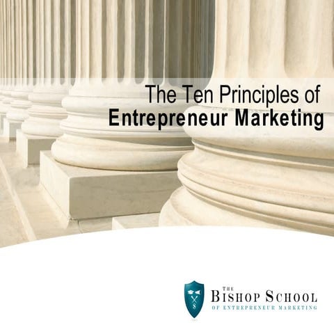 The 10 Principles Of Entrepreneur Marketing | PPT