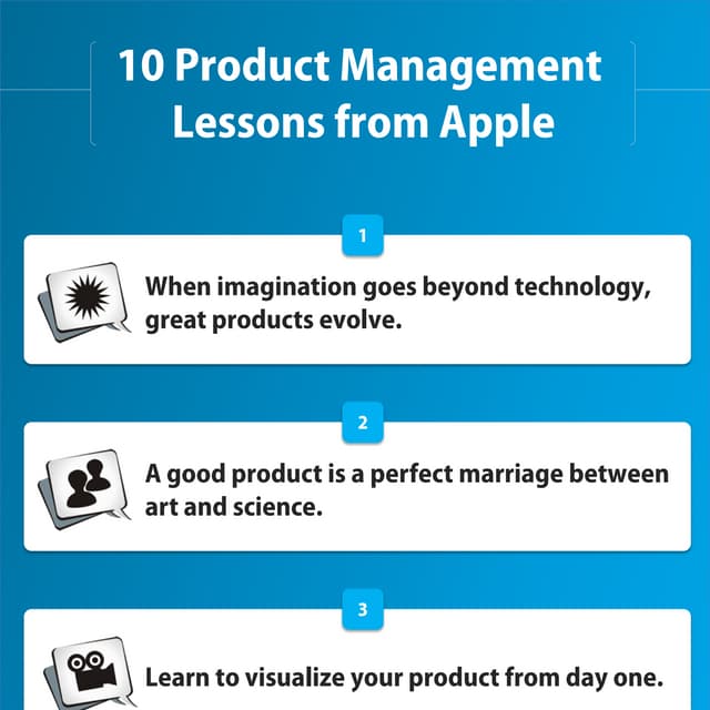 10 Product Management Tips from Apple | PDF