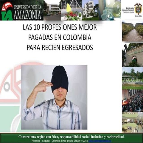 Profesiones en México y el nivel de ingresos de sus egresados | PPT