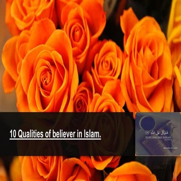 10 qualities of believer | PPTX
