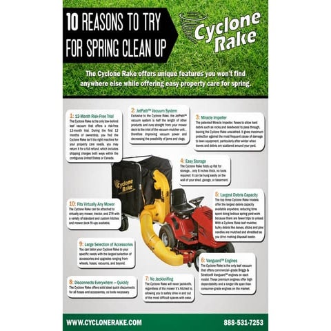 10 Reasons to Try Cyclone Rake for Spring Clean Up | PPT