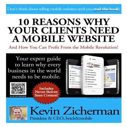 10 Reasons Why Your Clients Need a Mobile Website | PDF