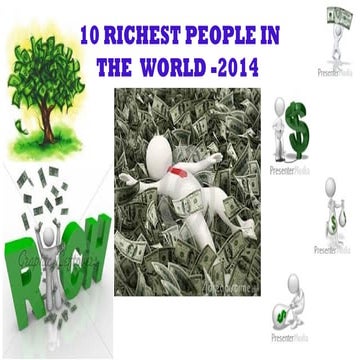 10 richest ppl in the world 2014 | PPT