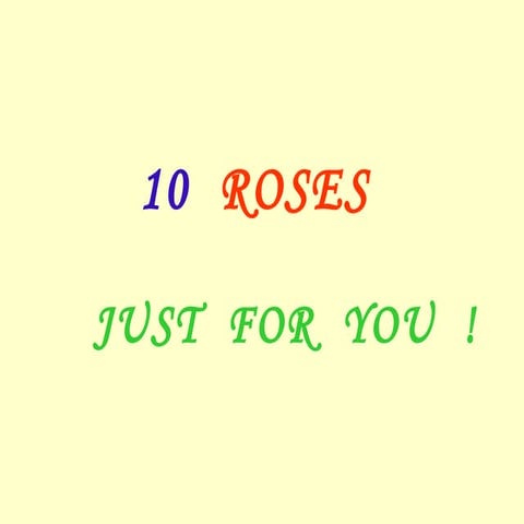 10 Roses | PPS