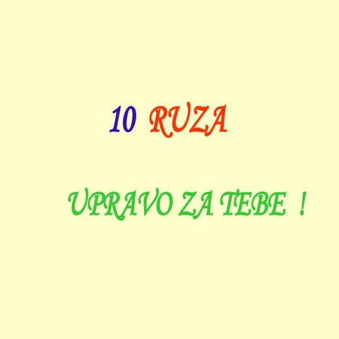 10 RUZA | PPS