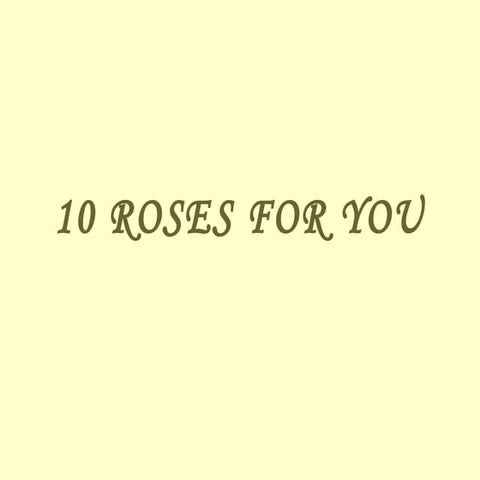 10 roses | PPS