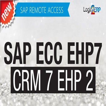 SAP ECC EHP7 CRM 7 EHP 2 Remote Access | PDF