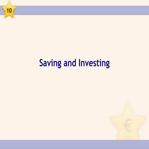 Saving and Investing | PPT