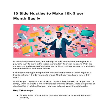 10 Side Hustles to Make 10k $ per Month Easily.pdf