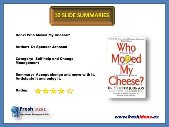 Who moved my cheese ppt | PPT | Science