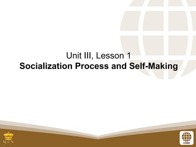 UNDERSTANDING THE SELF Chapter I Lesson 2 | PPTX