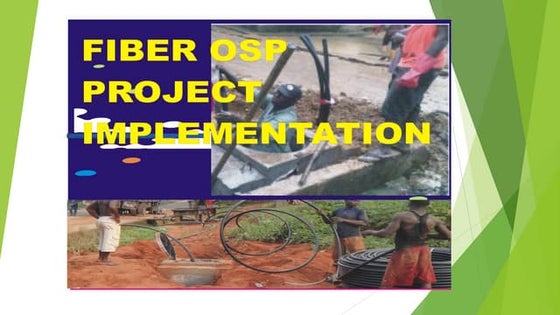 10 STAGES OF FIBER OPTICS PROJECT IMPLEMENTATION | PPT