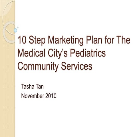 10 step marketing plan tasha tan | PPT