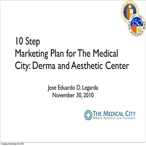 10 step marketing plan tmc dac | PDF