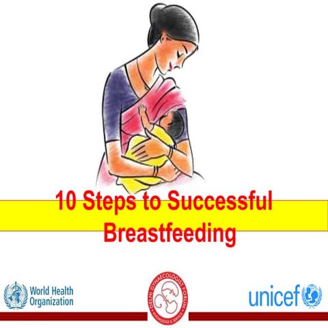 10 Steps to Successful Breastfeeding Dr Sharda Jain | PPT
